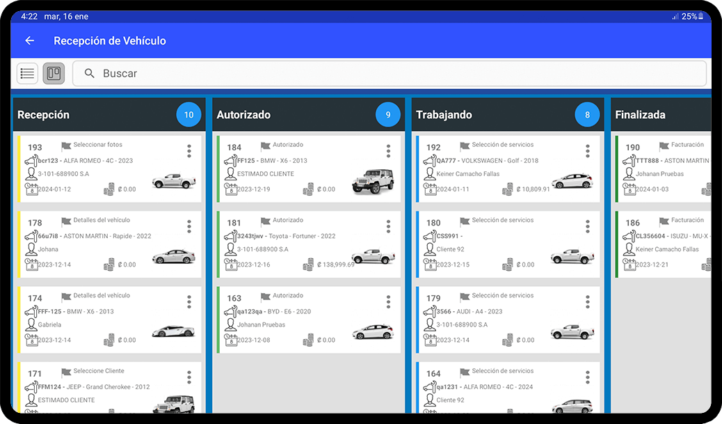 Sistema para Talleres Automotrices | TallerAlpha